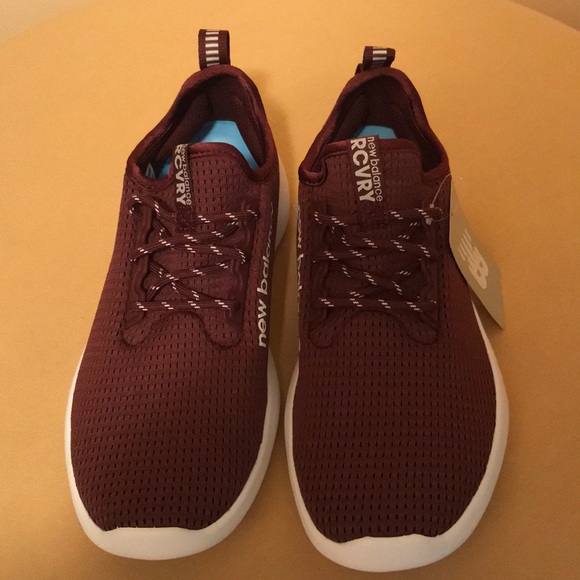 New Balance | Shoes | New Balance Womens Rcvry V Burgundy Nwot | Poshmark